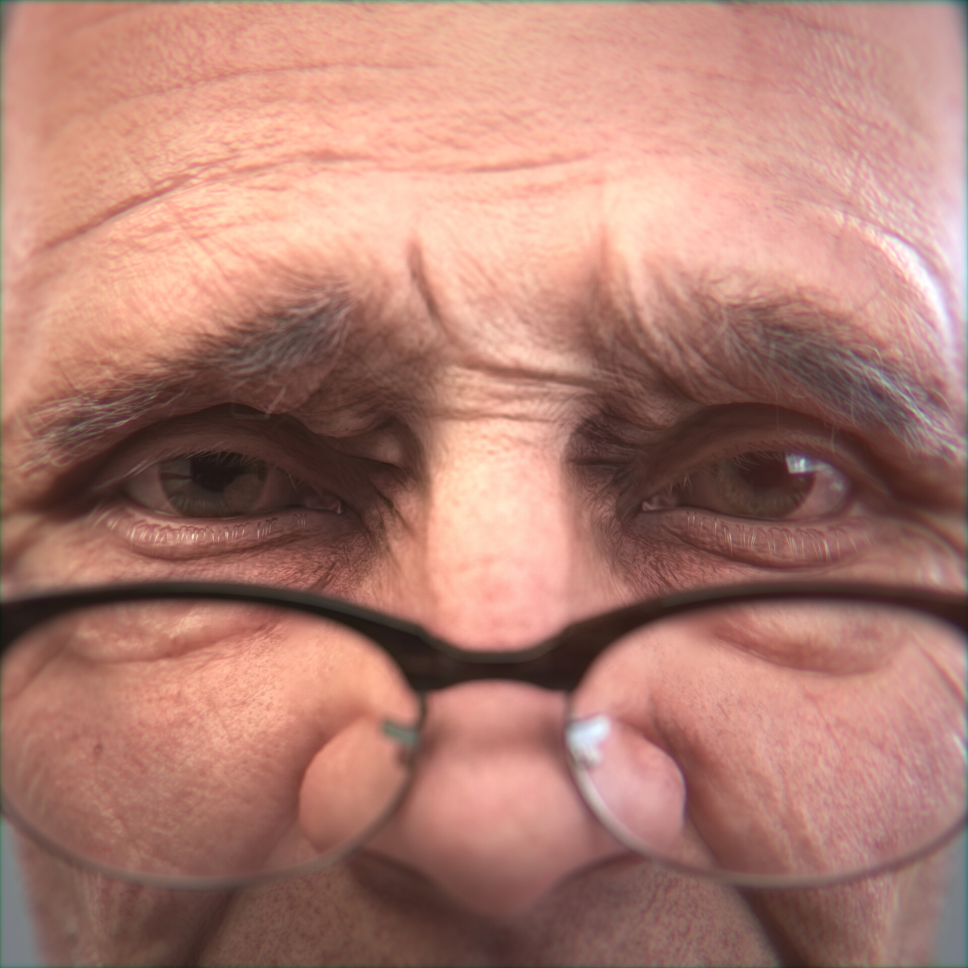 ArtStation - Portrait of an Elderly Man