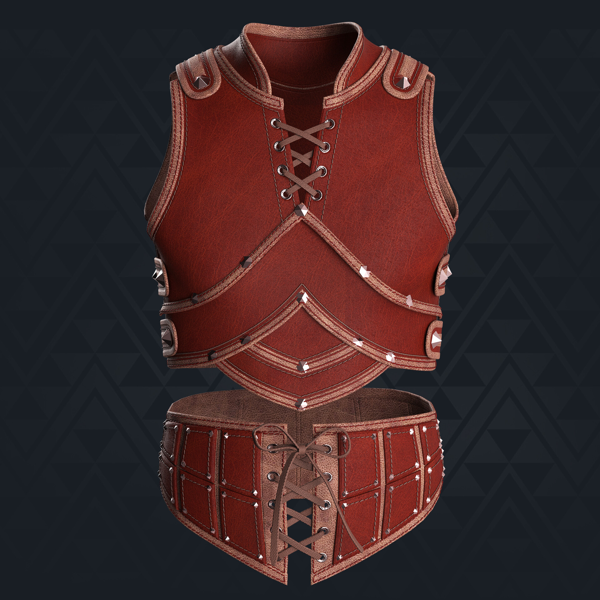 ArtStation - Leather Armor