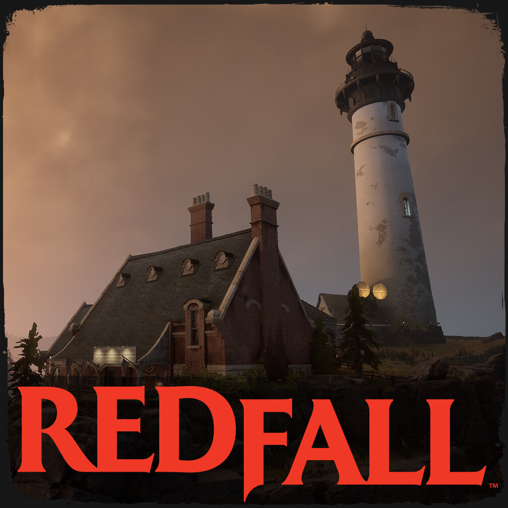 ArtStation - Redfall: Heritage Rock Lighthouse (Area)