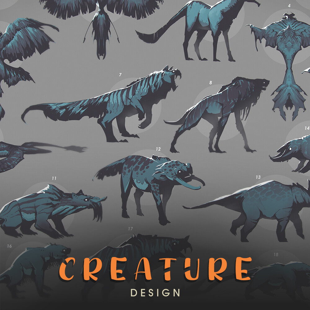 ArtStation - Creature Concept Design