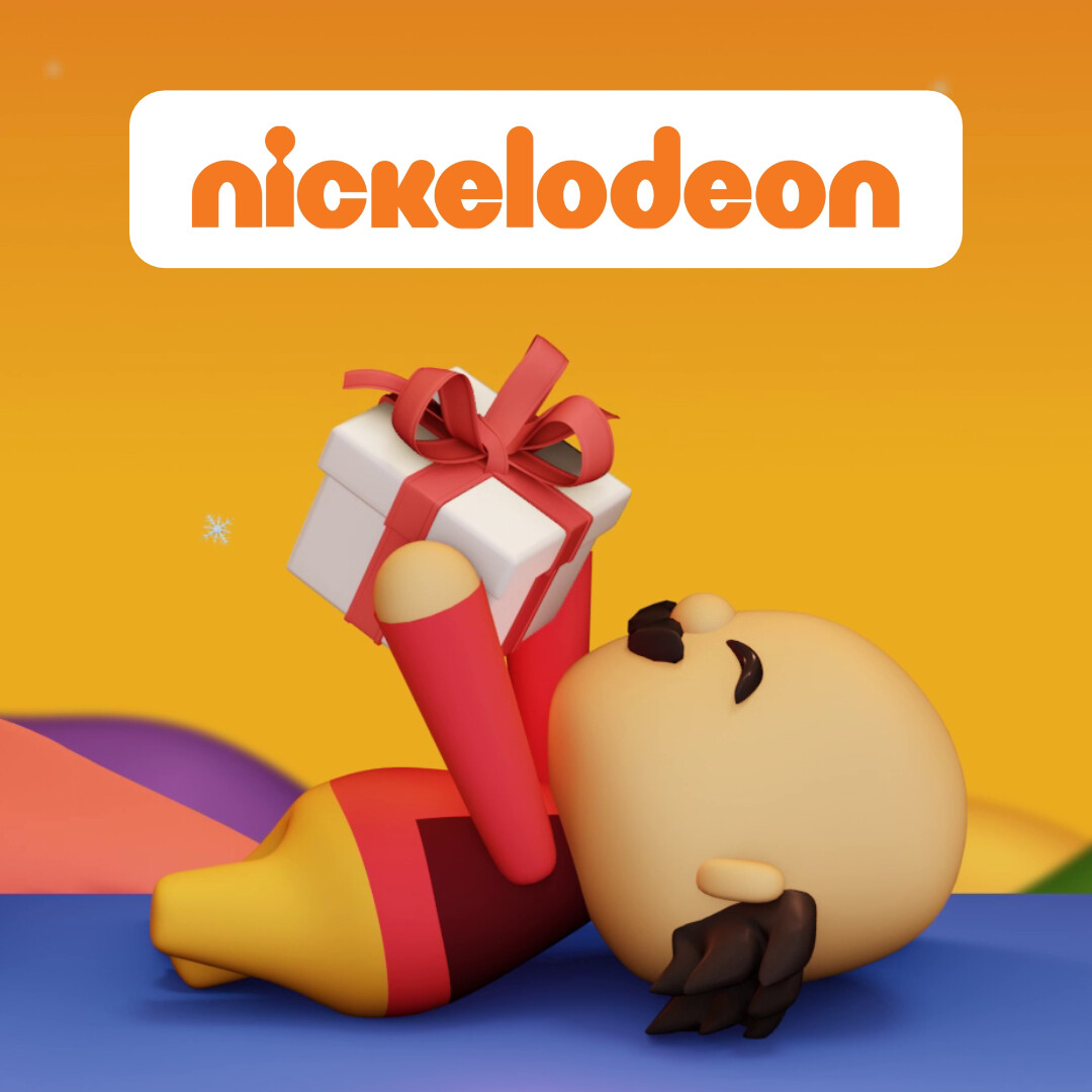 ArtStation - Nickelodeon Ident - Christmas Greetings 2020