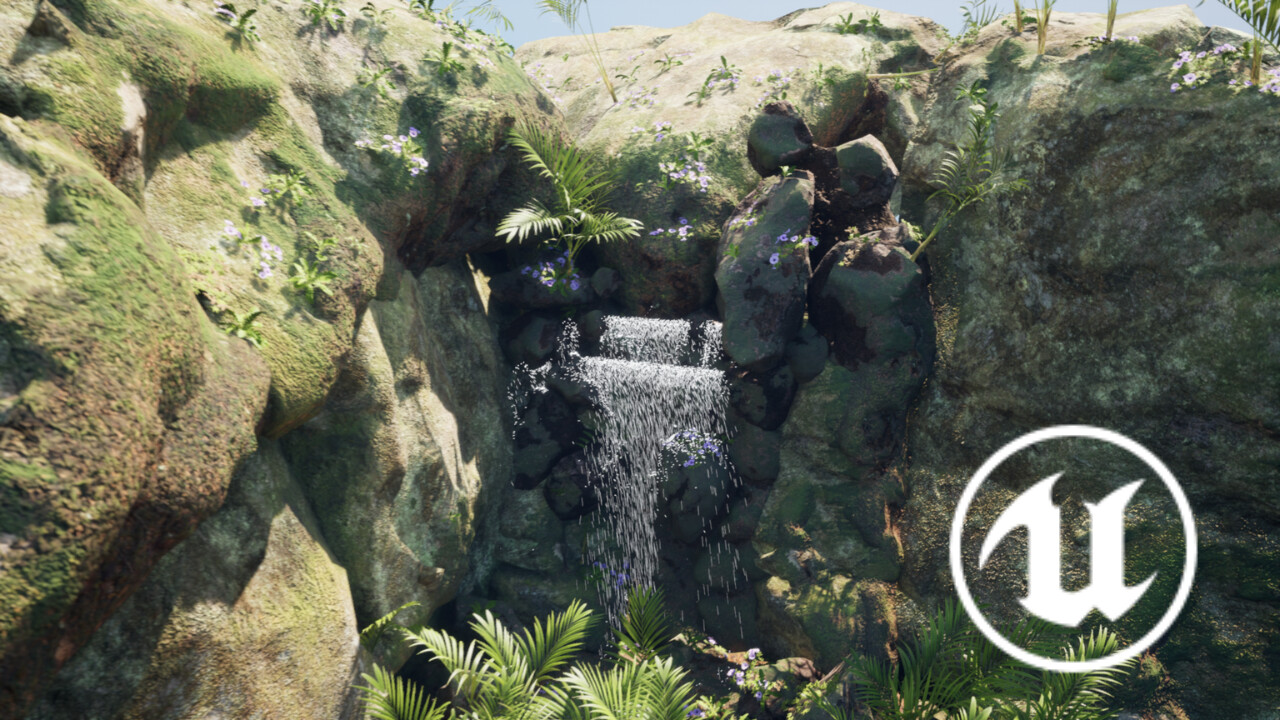 ArtStation - Water System Using Niagara Particles in Unreal Engine 5