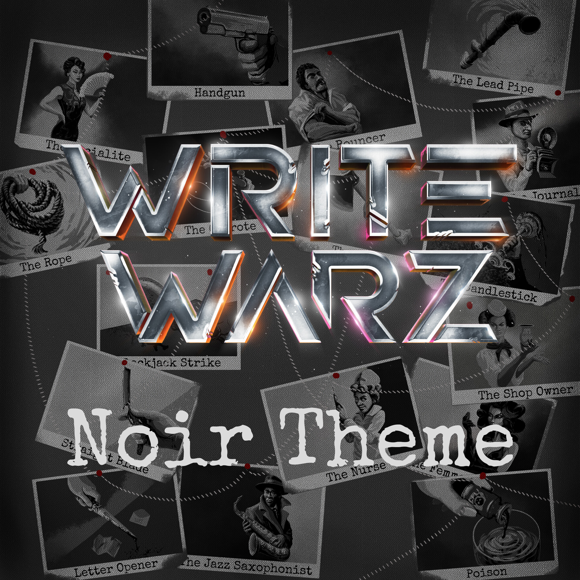 ArtStation - Behind the Art of Write Warz: Crafting the Noir Aesthetic