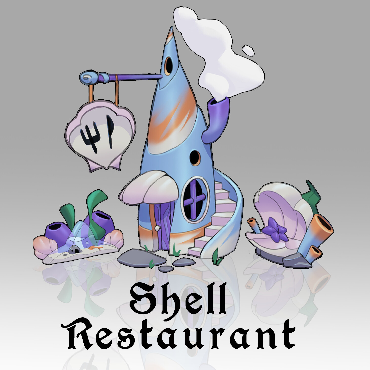 ArtStation - Shell Restaurant