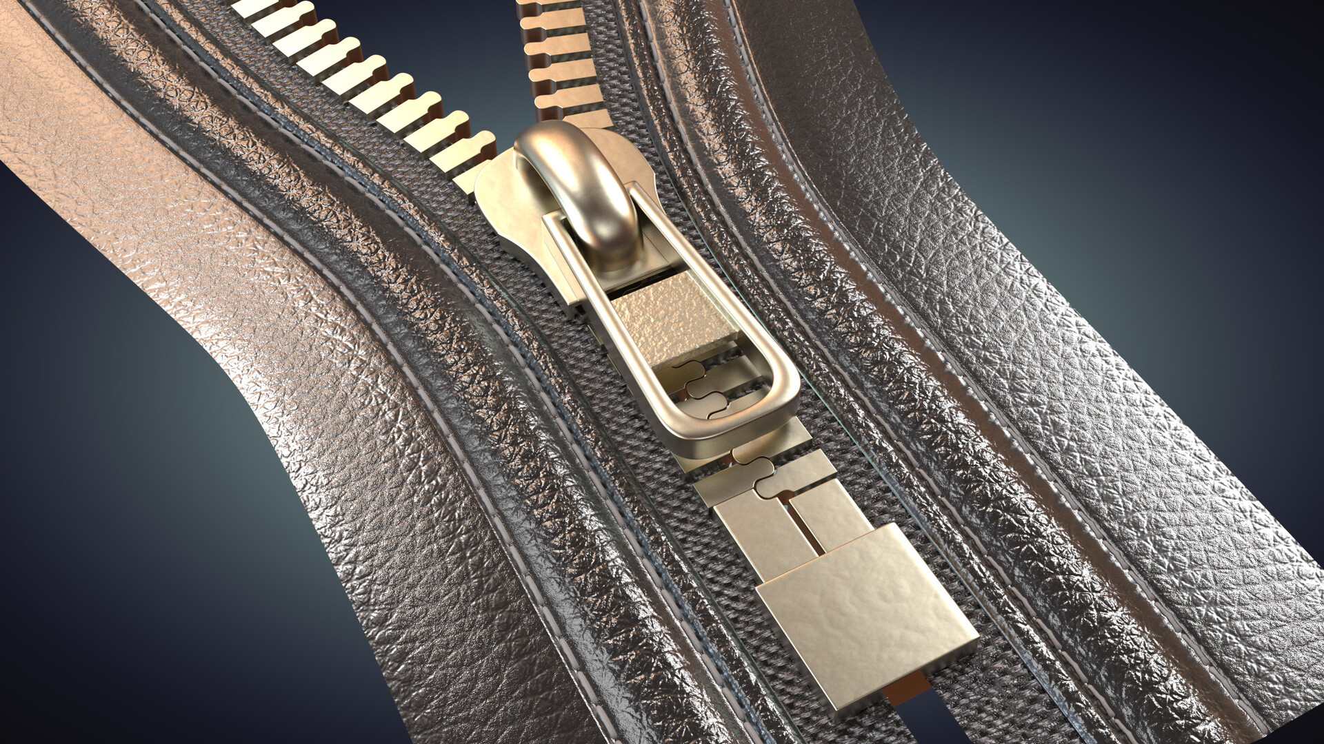 ArtStation - Zipper Rig Test