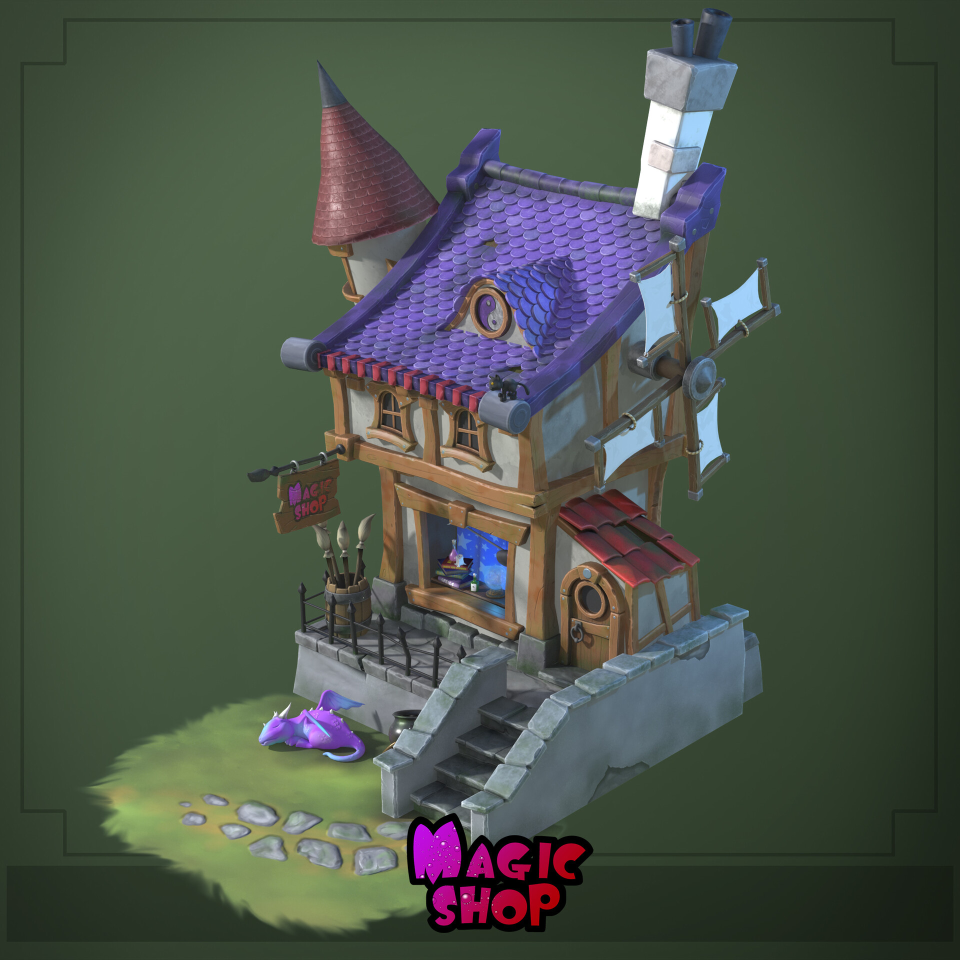 ArtStation - Magic Shop