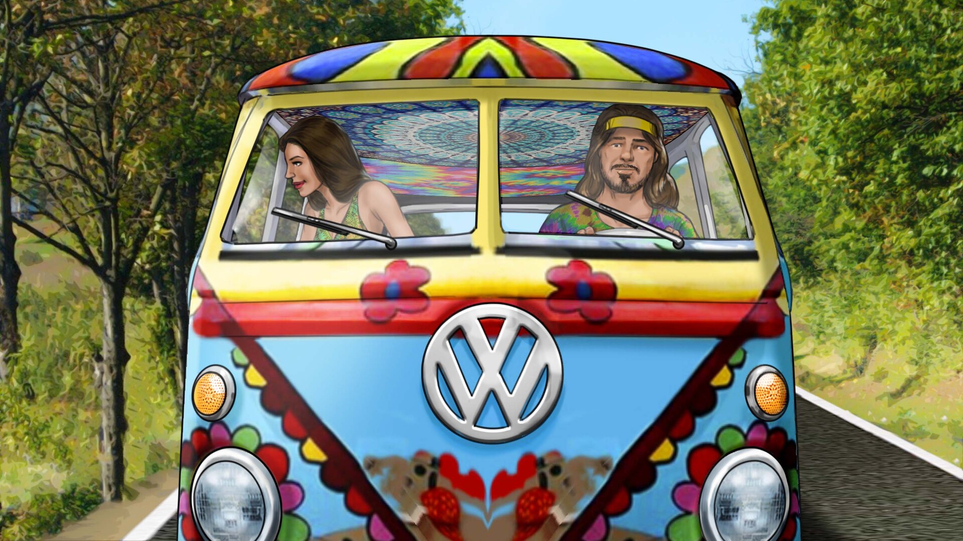 Famous Frames ArtStation - Paul Binkley - VW – Rain