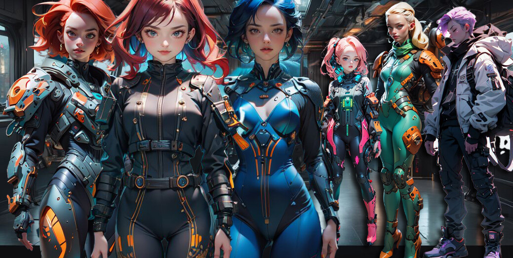 ArtStation - 386 Futuristic Fallout Survivor | Design Reference and ...