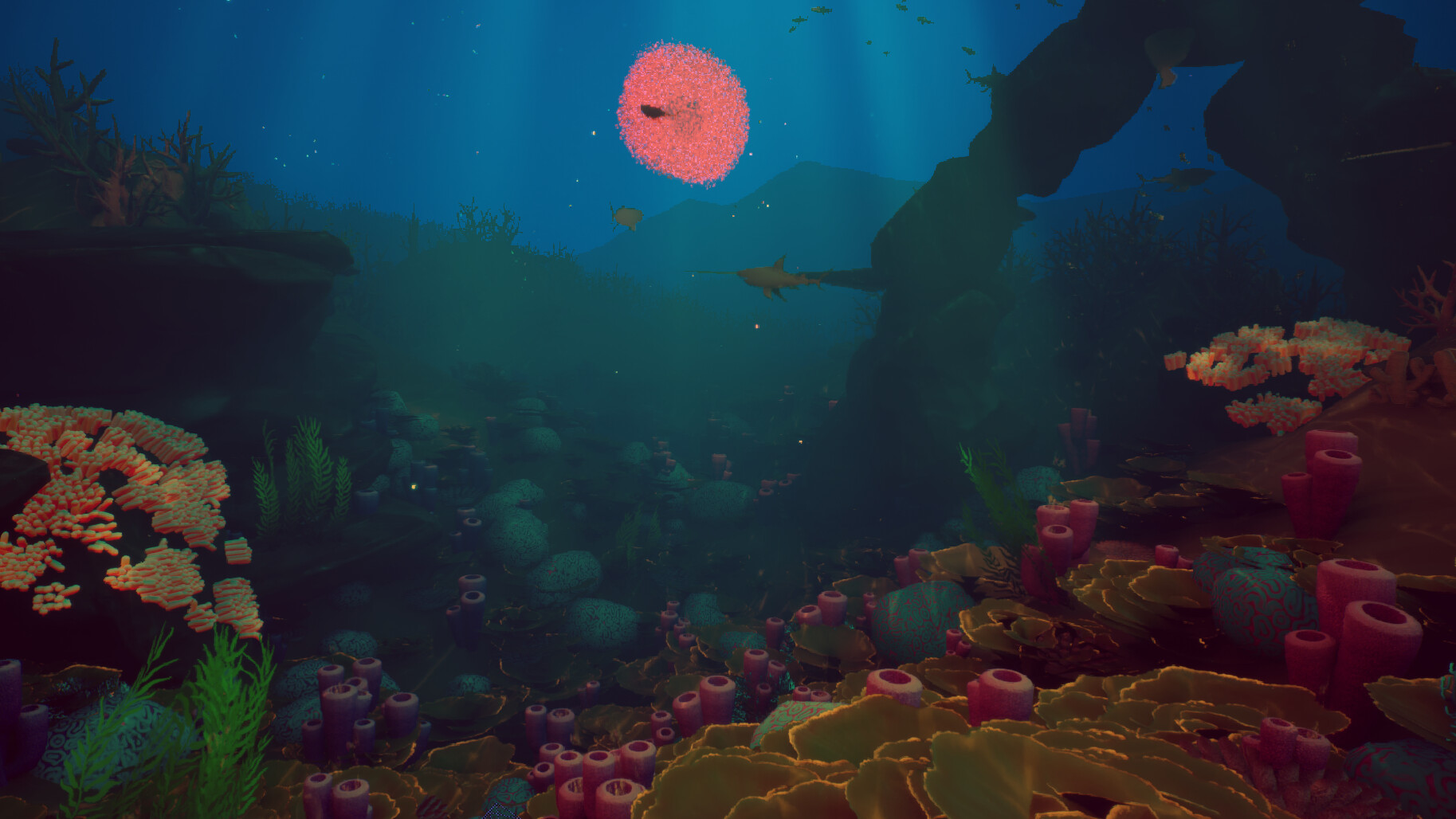 ArtStation - Procedural Underwater Horror Scene