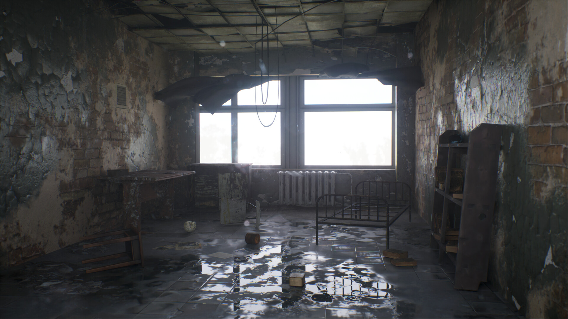 ArtStation - Post-Apocalyptic Soviet Apartment
