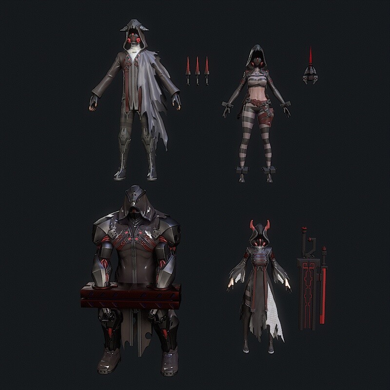 ArtStation - Project Xeno Character 2