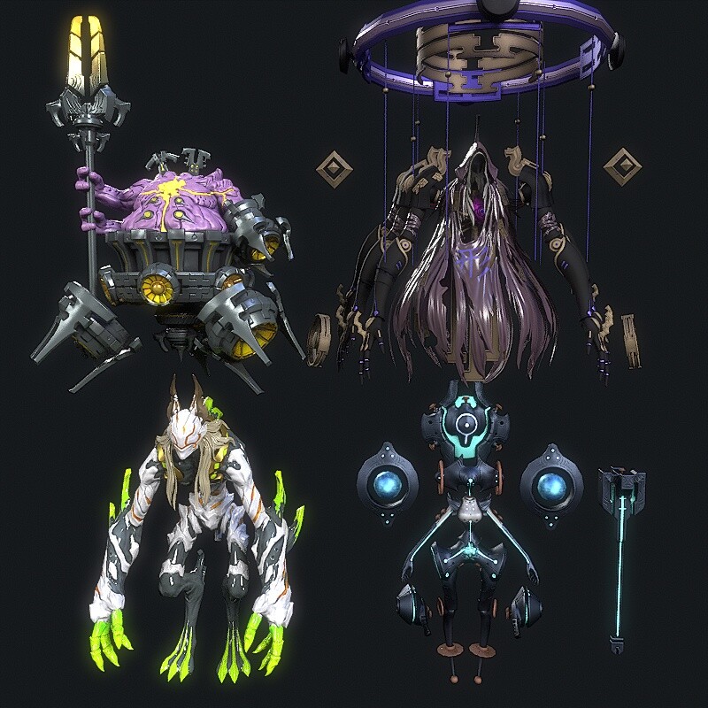 ArtStation - Project Xeno Boss Monsters