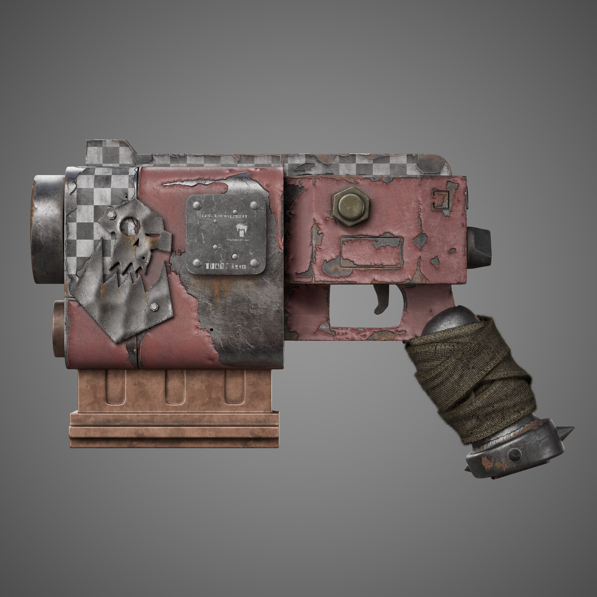 ArtStation - Ork gun, from Warhammer 40K