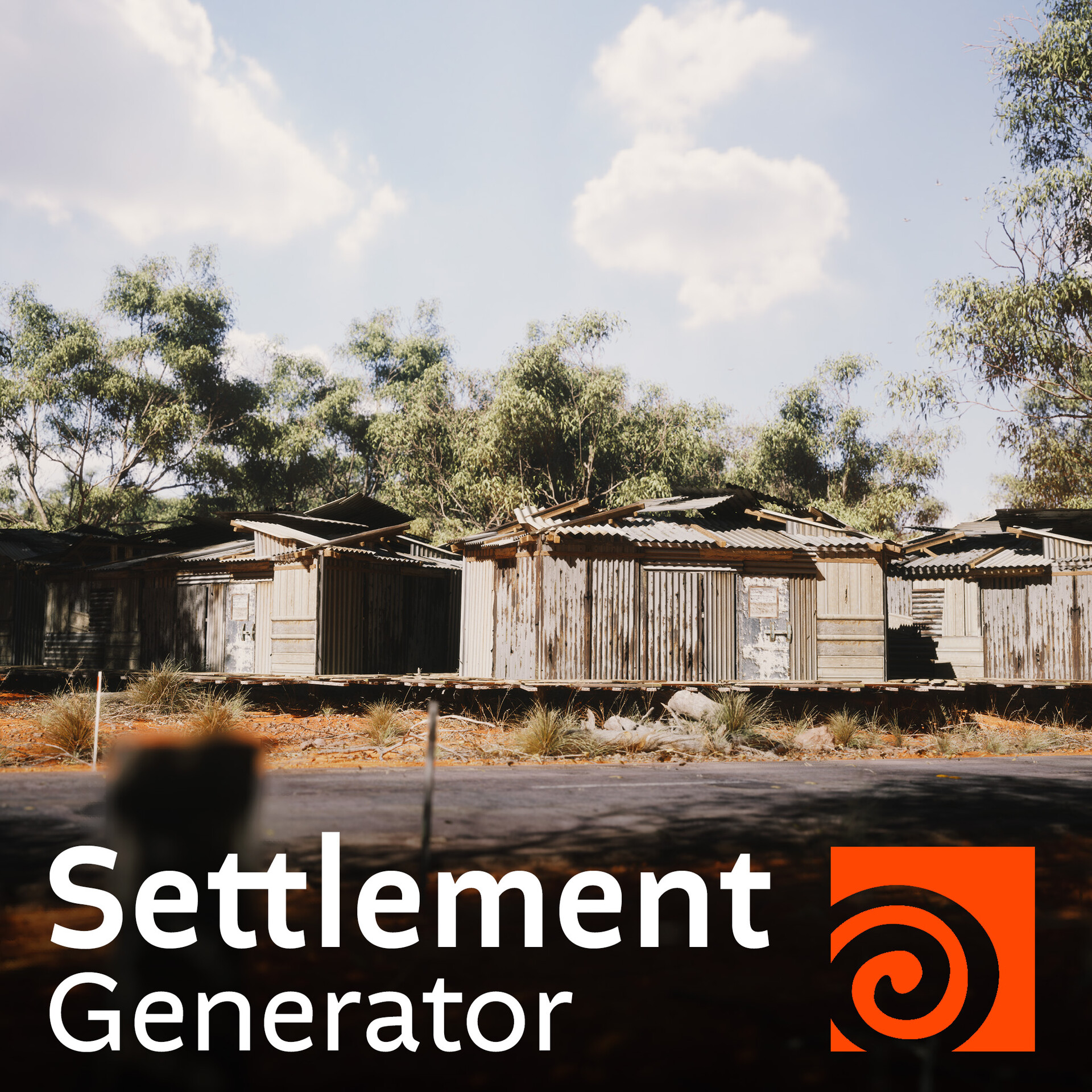 ArtStation - Procedural Scavenger Settlement Generator