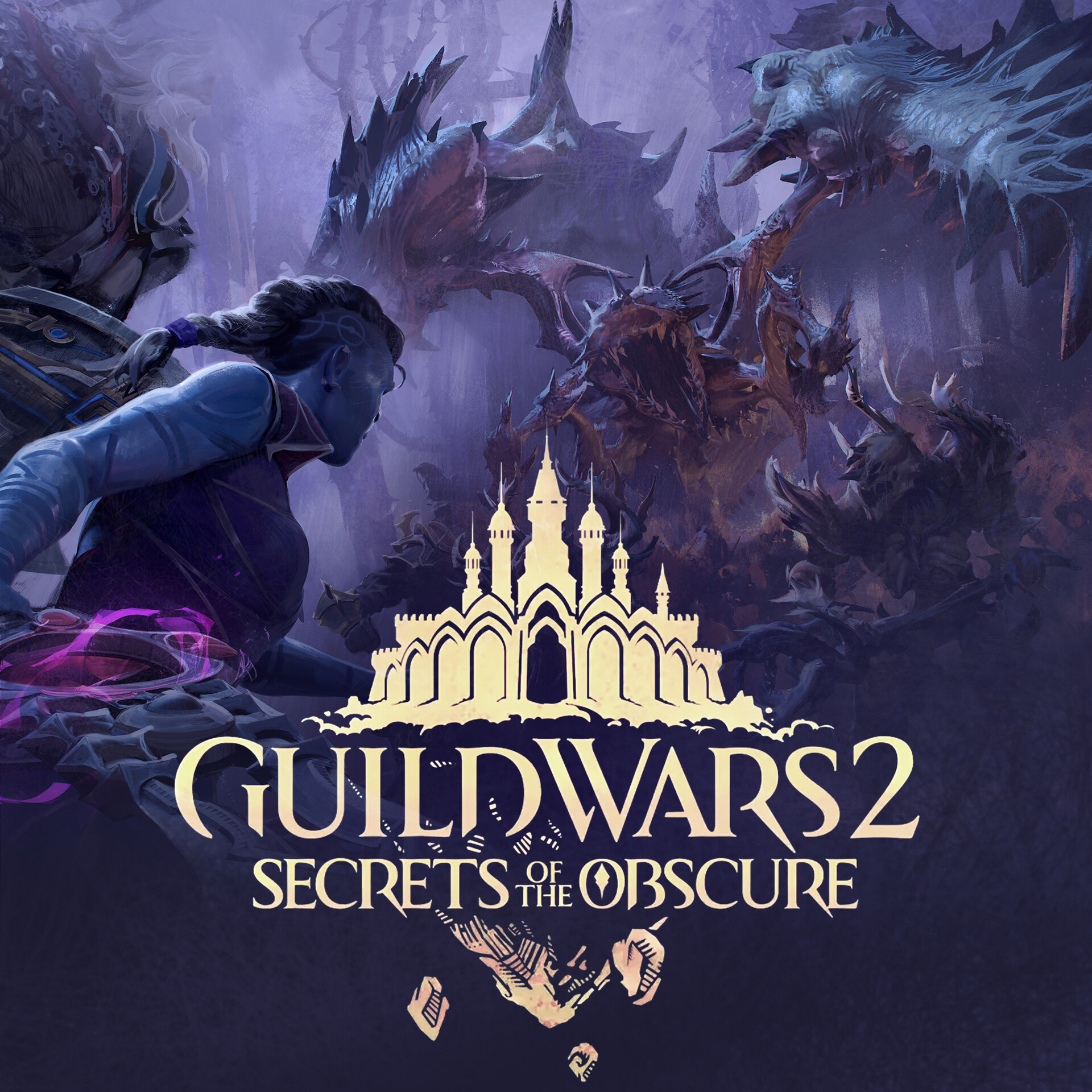 ArtStation - Guild Wars 2: Secrets of the Obscure Cover Art