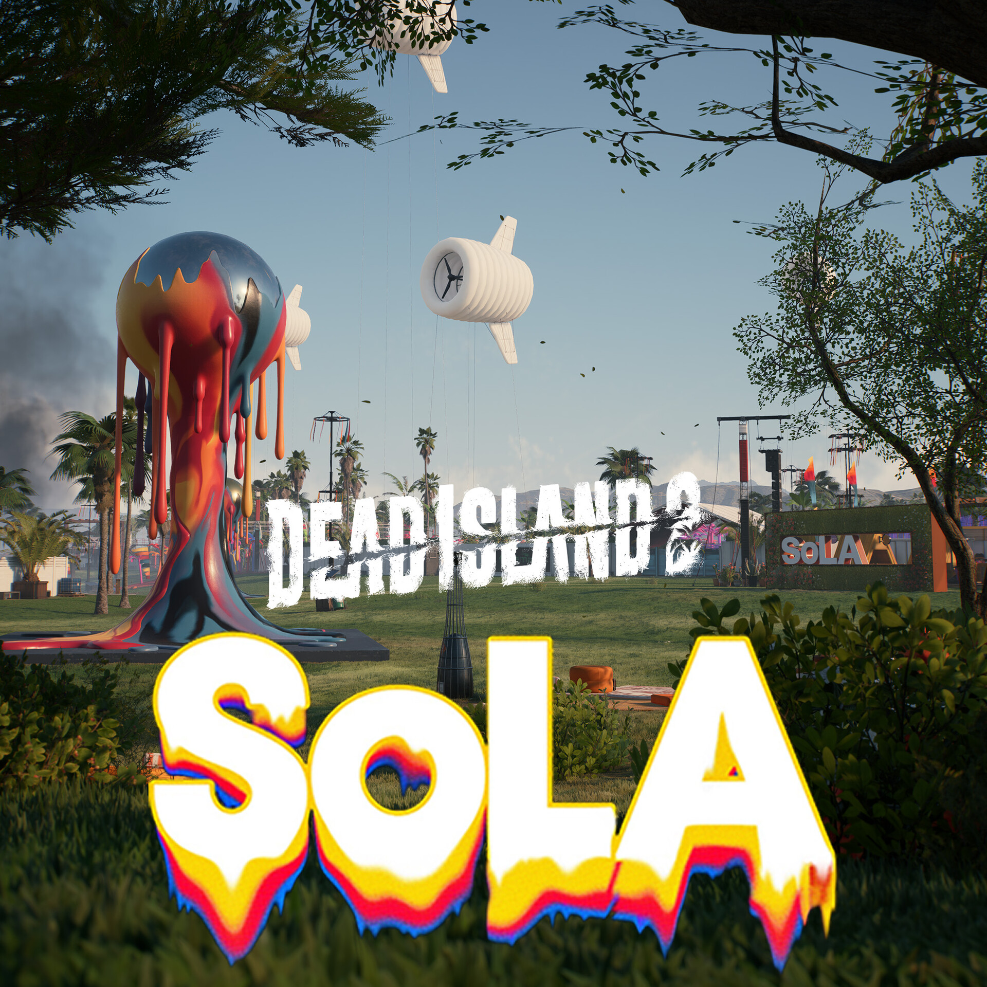 ArtStation - Dead Island 2 - SoLA - Greenery