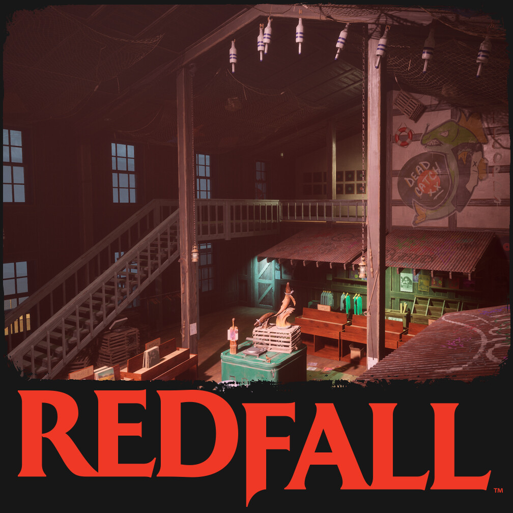 ArtStation - Redfall - Dead Catch Records