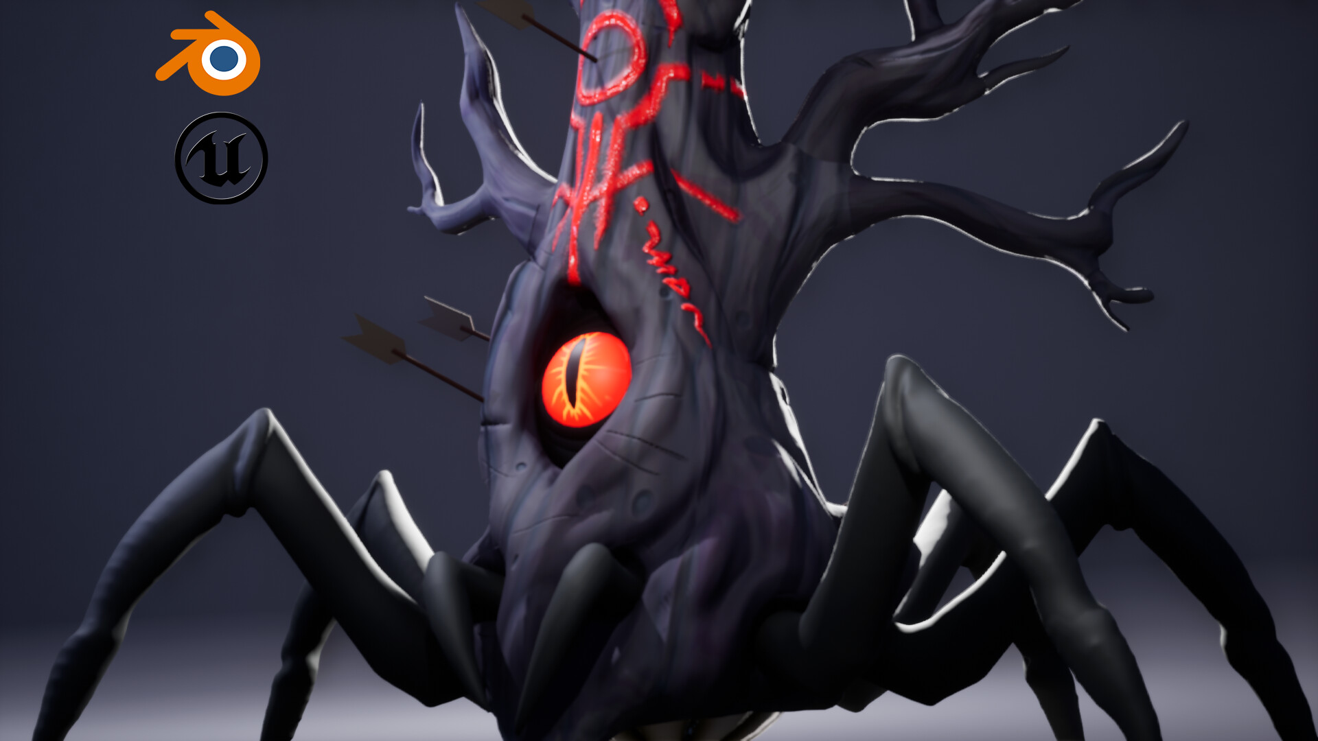 ArtStation - Tree Enemy