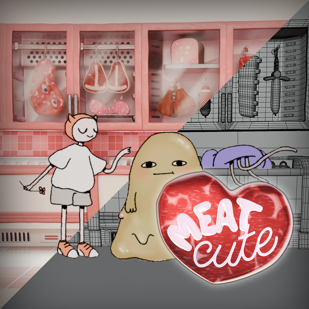 ArtStation - MEAT CUTE: Meat Aisle