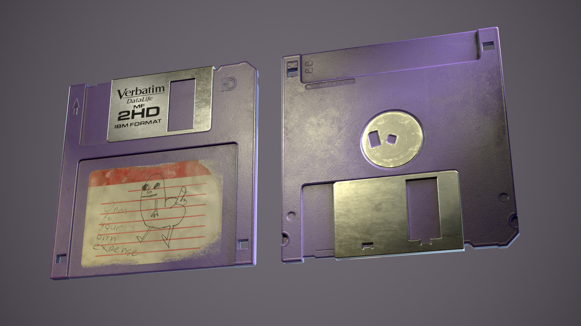 ArtStation - Floppy_Disk