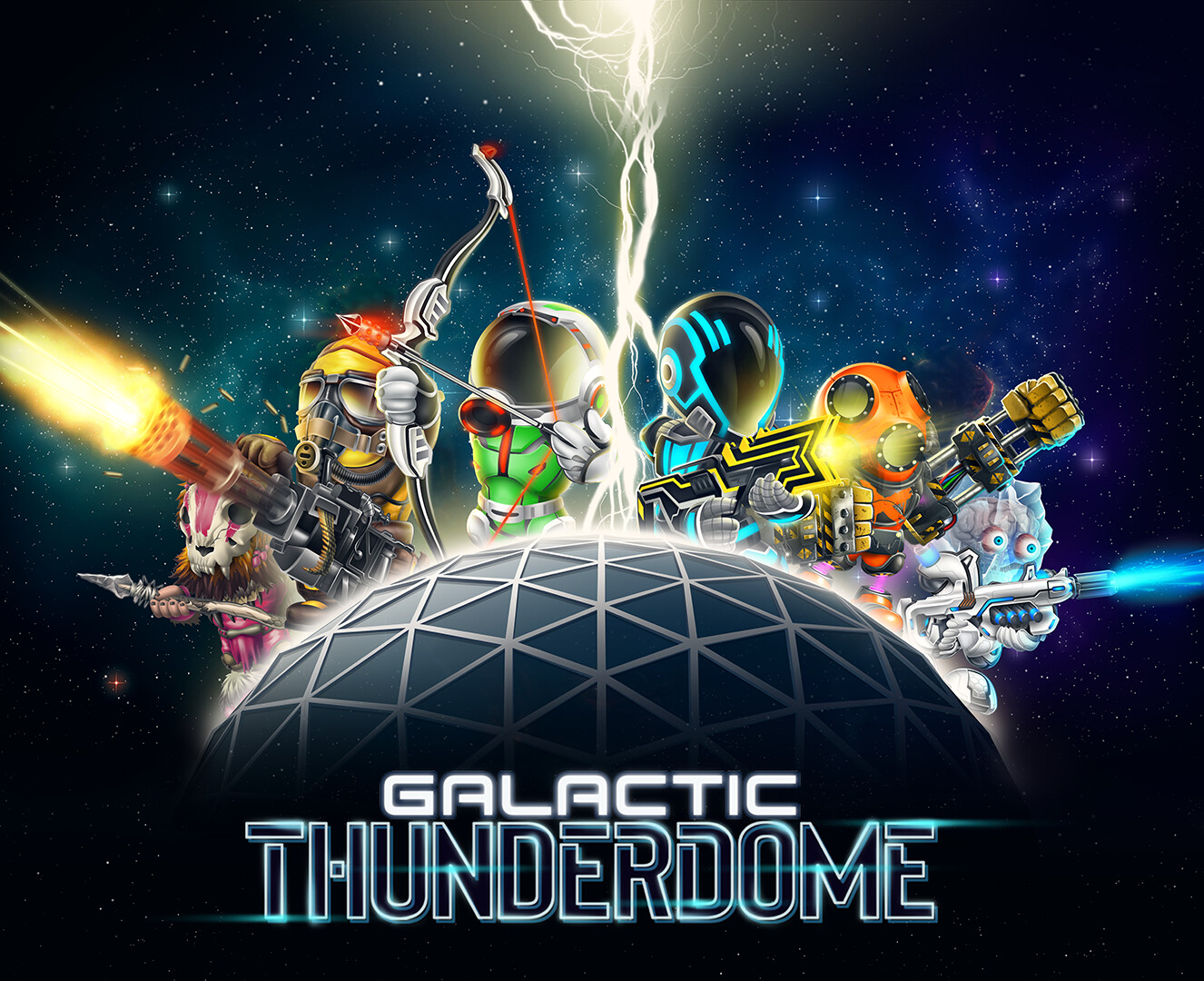 ArtStation - Galactic Thunderdome Cover Art