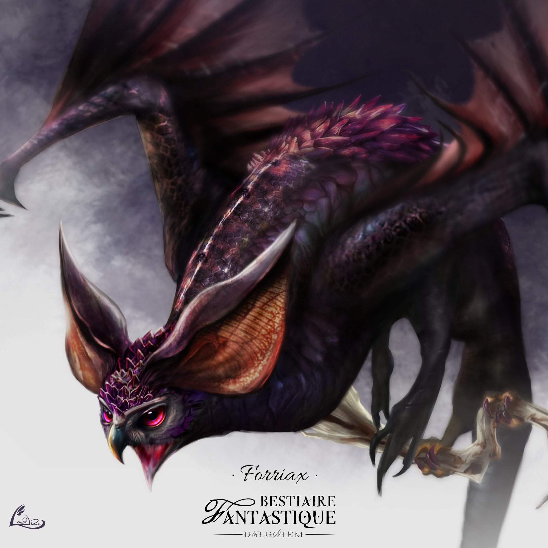 ArtStation - Fantastique Bestiaire Dalgotem Creature - Forriax