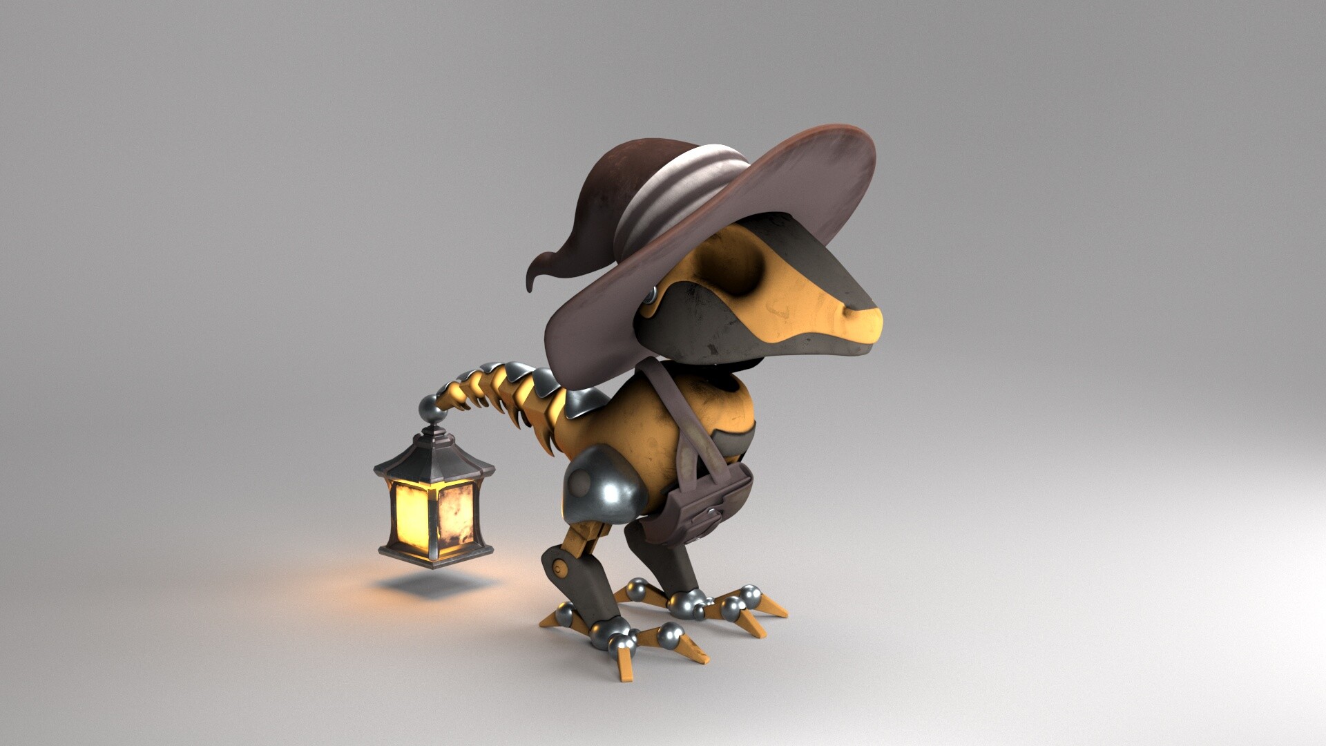 ArtStation - Robot Biped animation