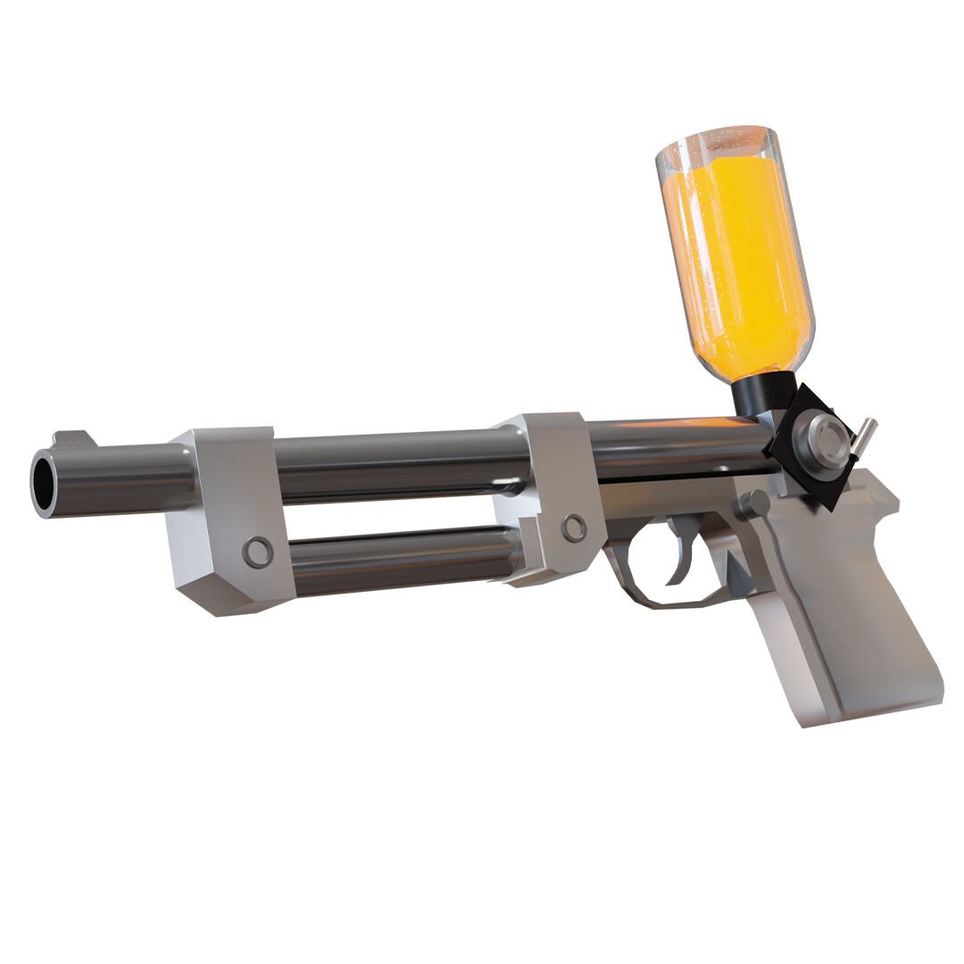 ArtStation - Beretta F4MJG Mango Juice Gun