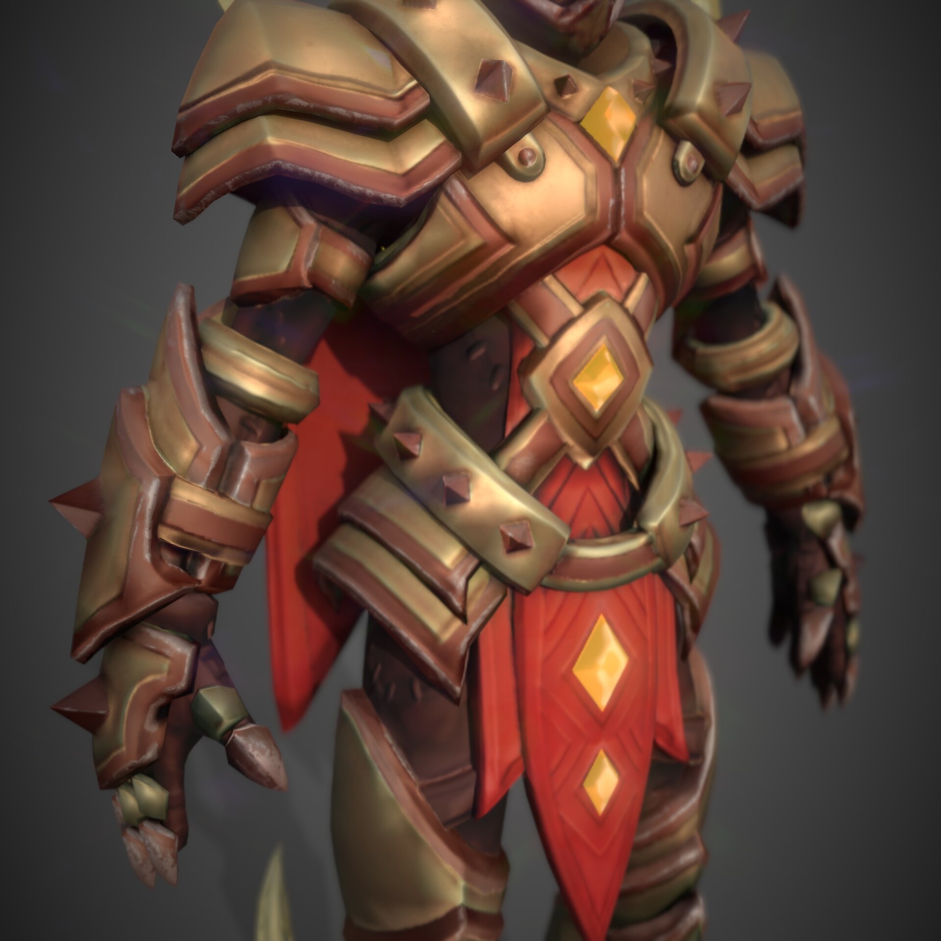 ArtStation - Knight Armor - Texturing