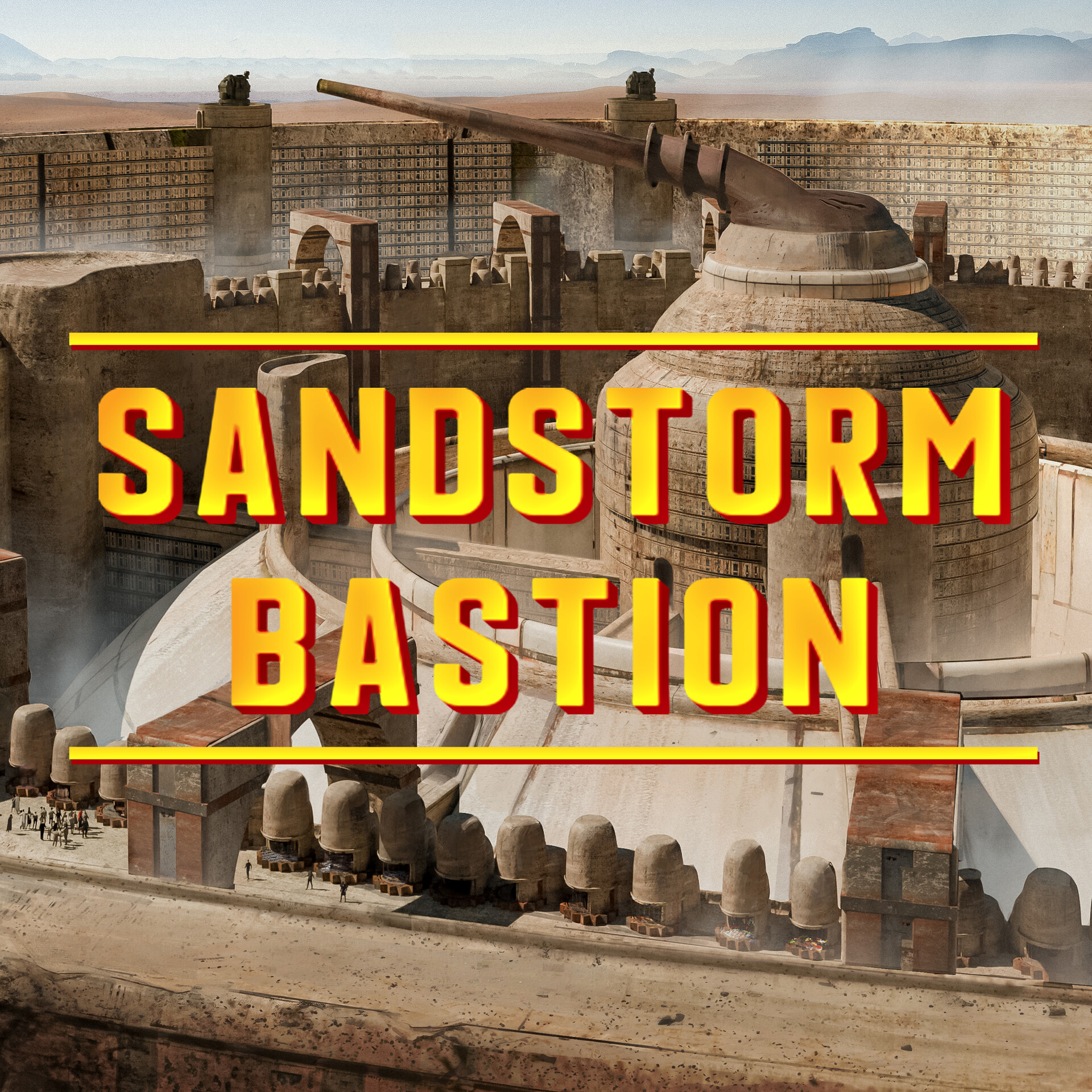 ArtStation - Sandstorm Bastion