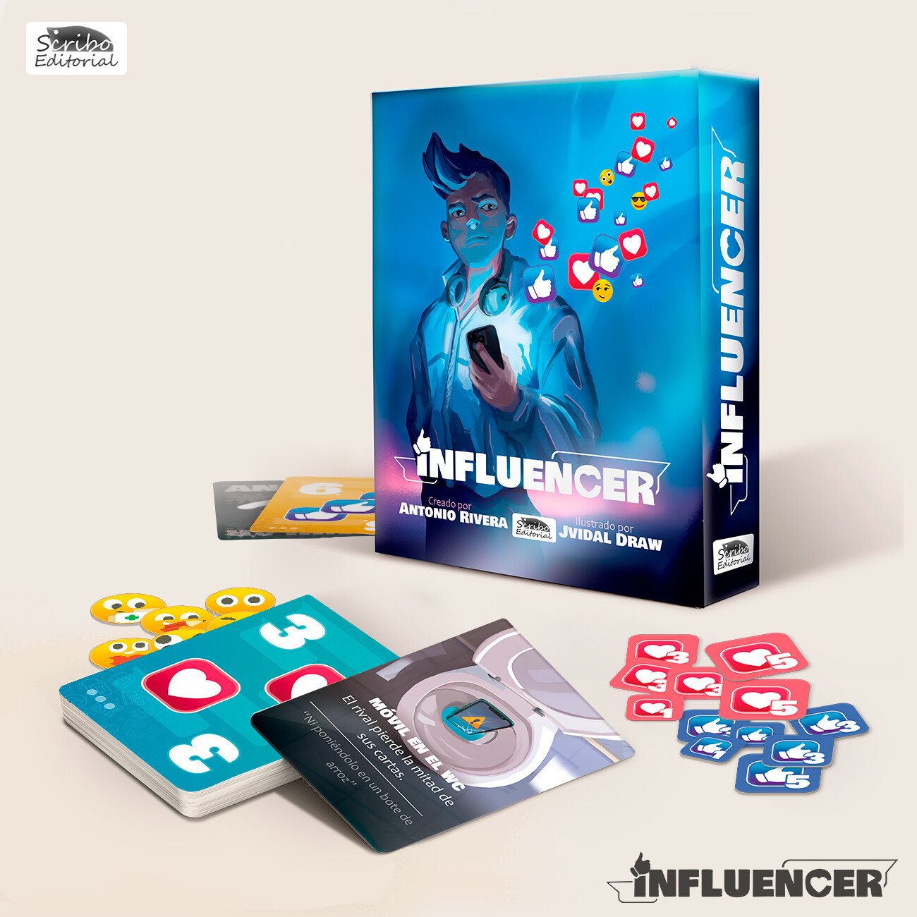 Judith Vidal - Influencer - Card Game