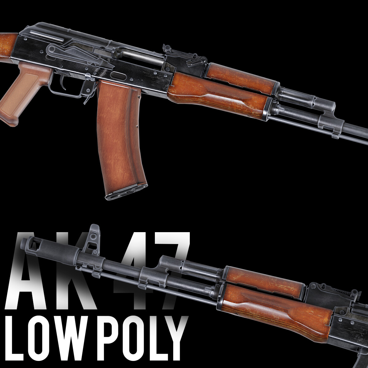 Andante Project - Low Poly AK 47 Remaster