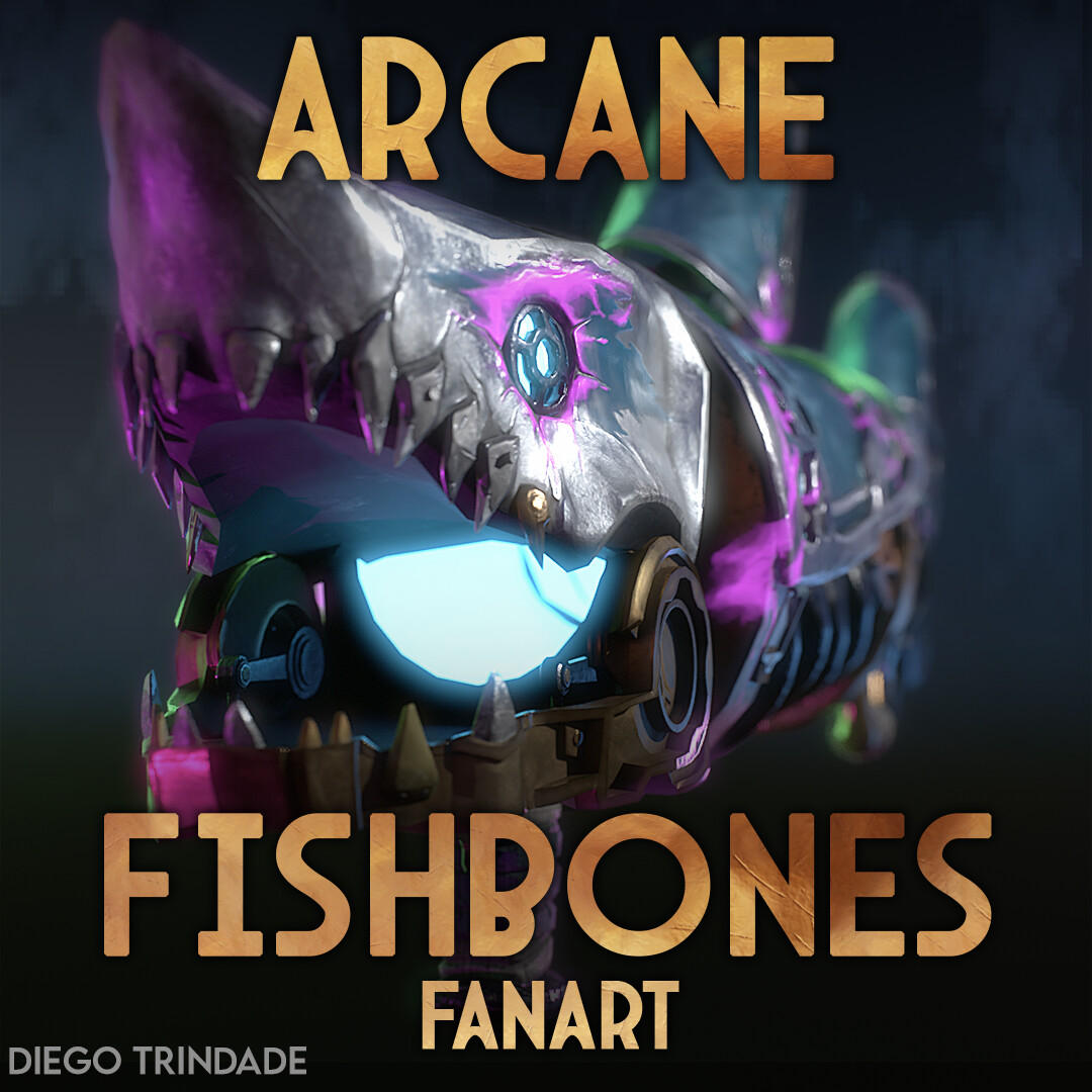 ArtStation - Fishbones Fanart Game Ready