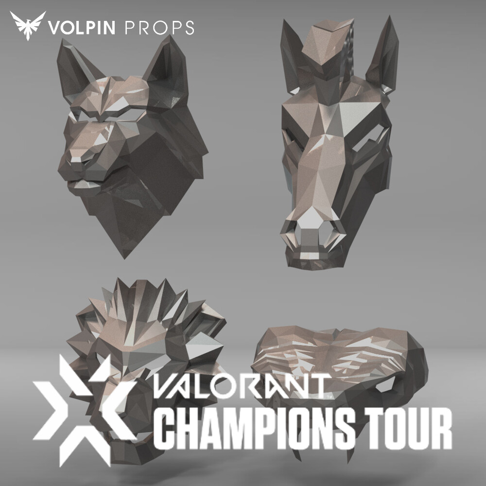 ArtStation - 2021 Valorant LCQ Masks
