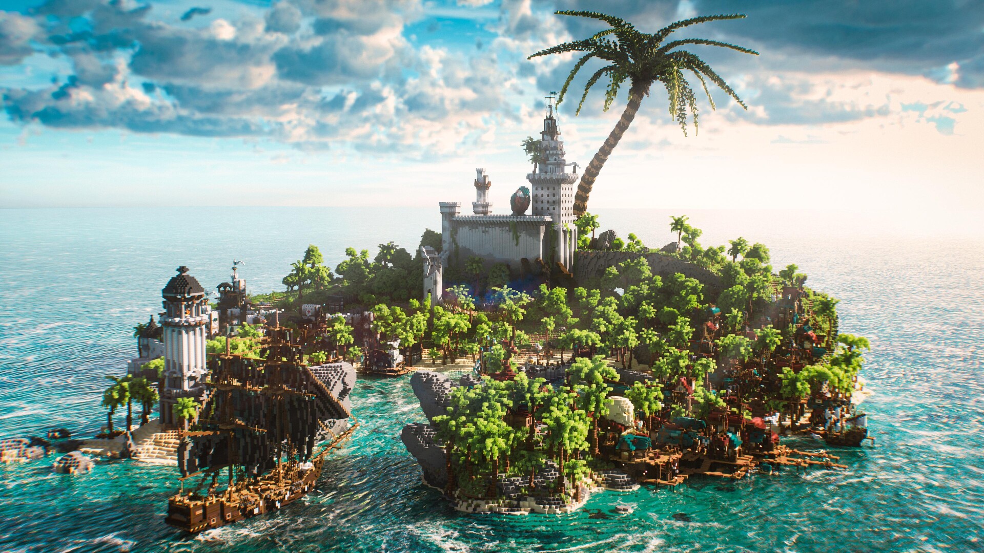 ArtStation - Pirate island