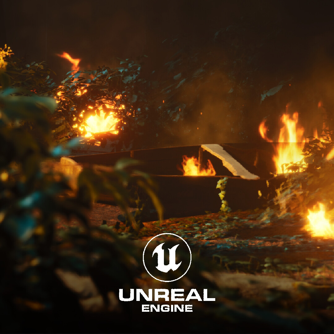 ArtStation - Fire Flipbook Practice VFX (UE5)