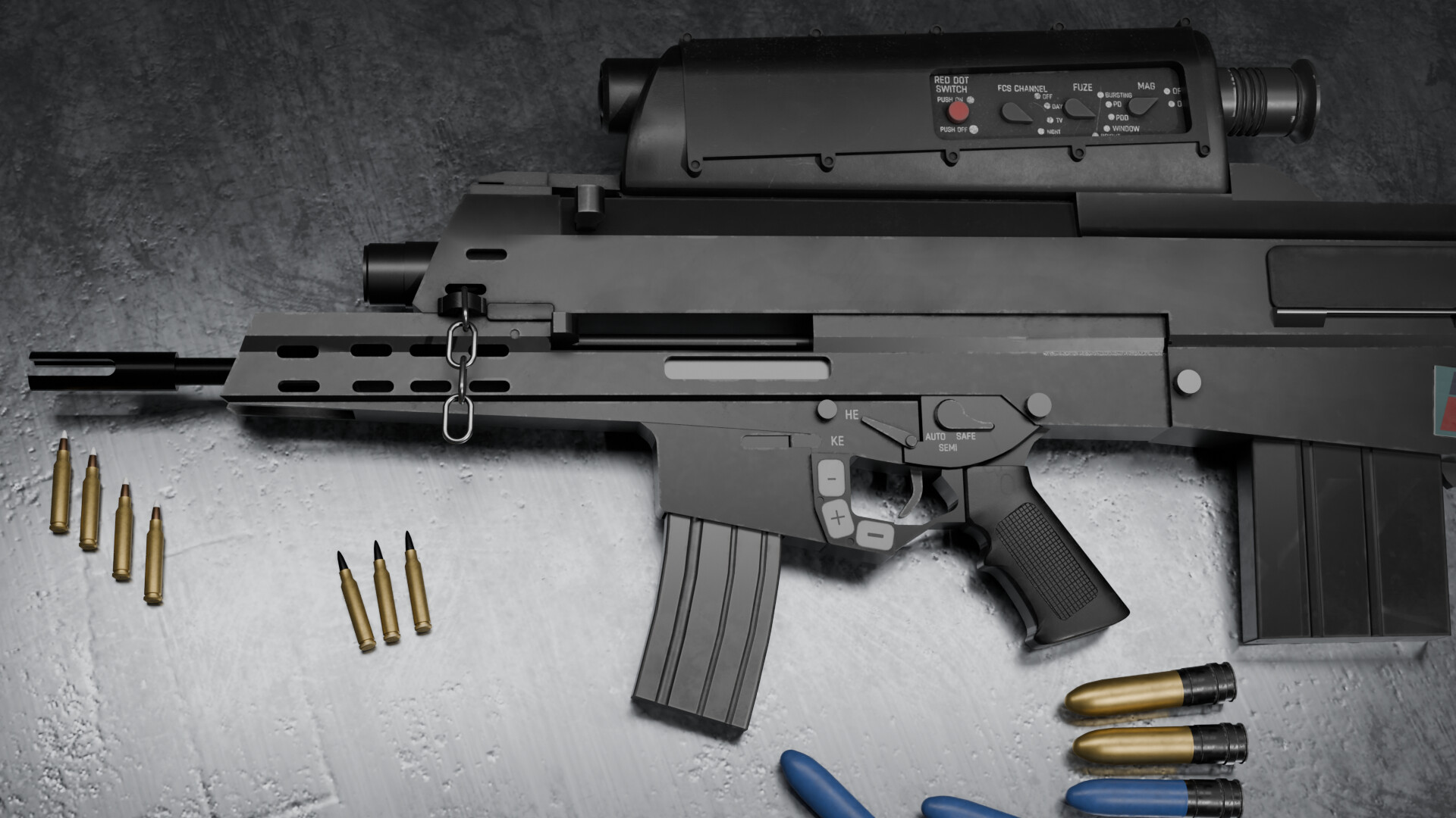 ArtStation - XM29 OICW