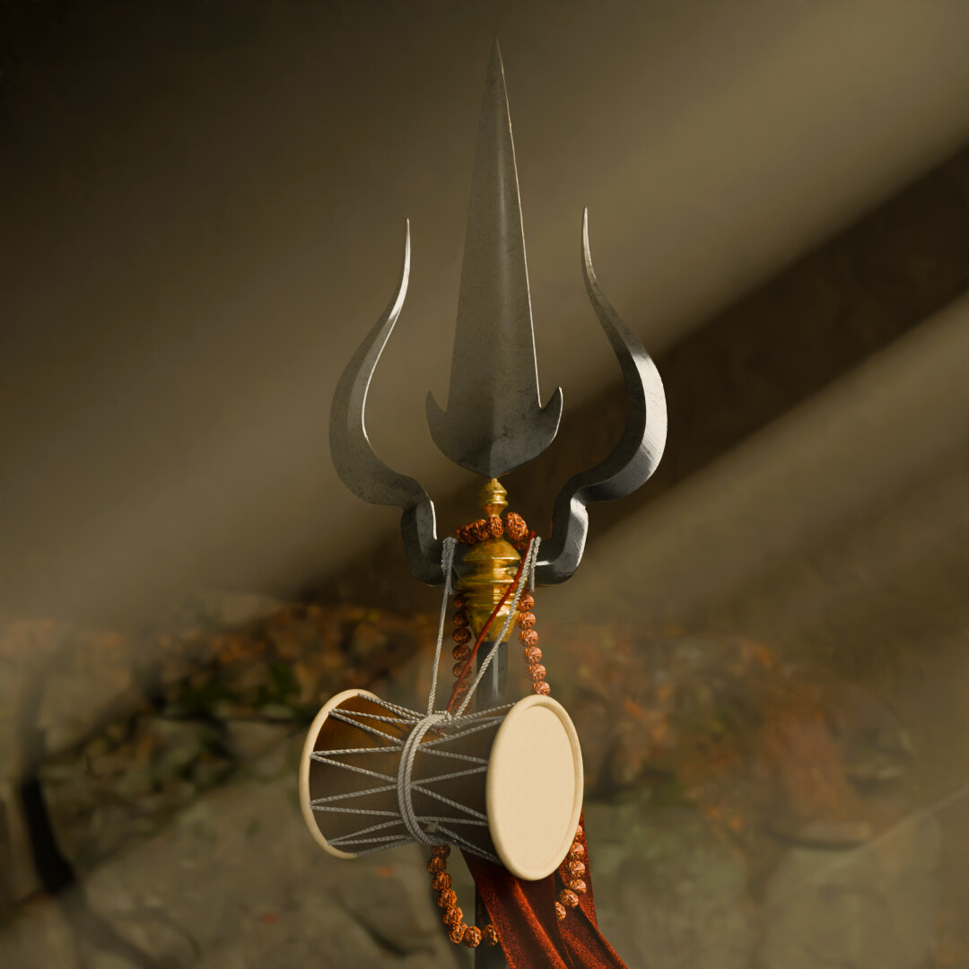 ArtStation - Lord Shiv Trishul