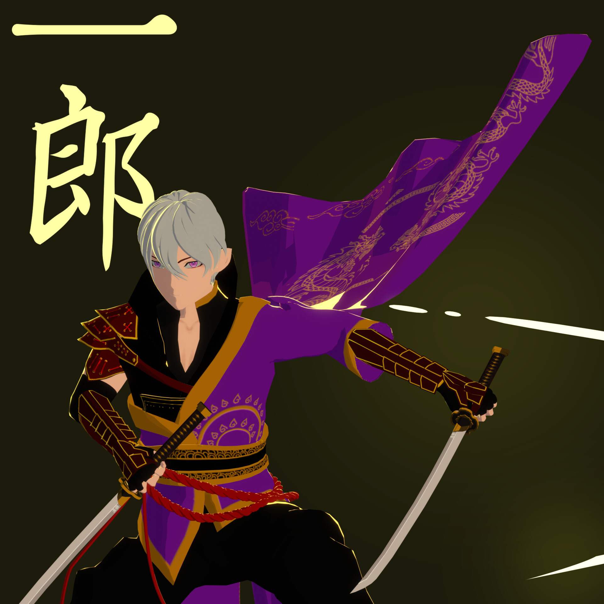 ArtStation - Ichiro (OC - Character 3D Model)