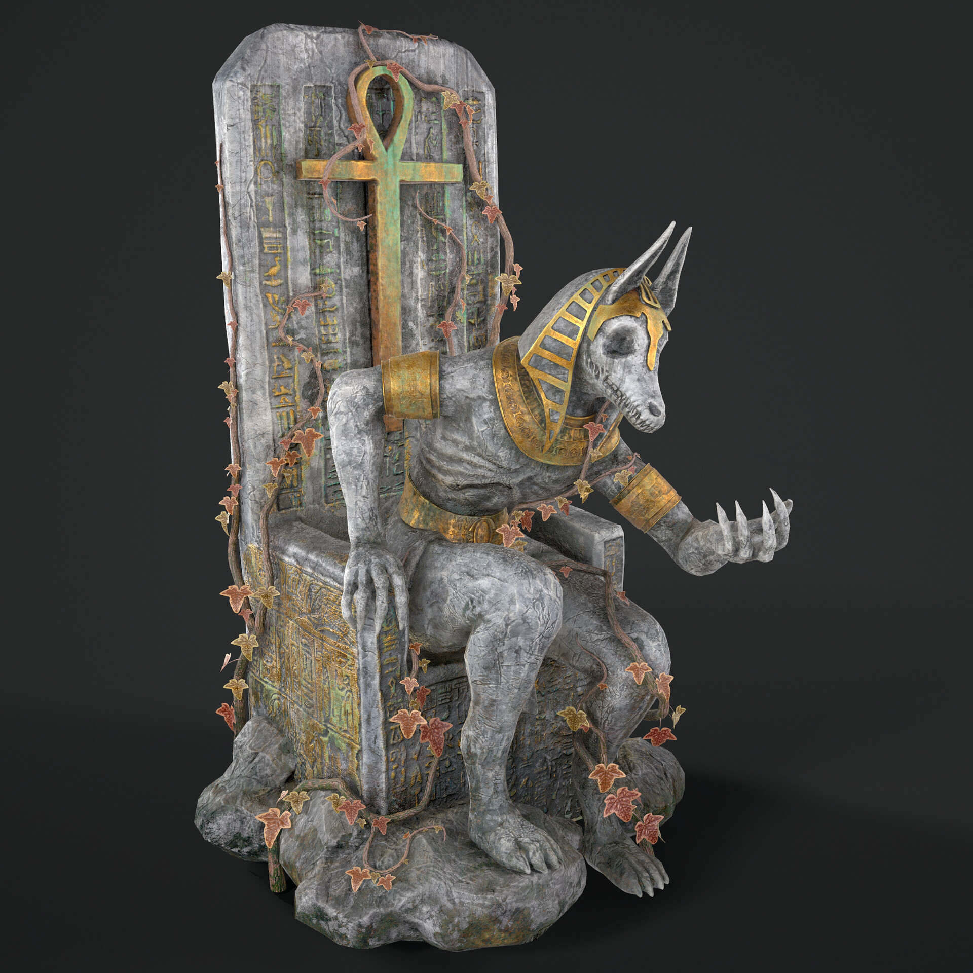 ArtStation - God Anubis.