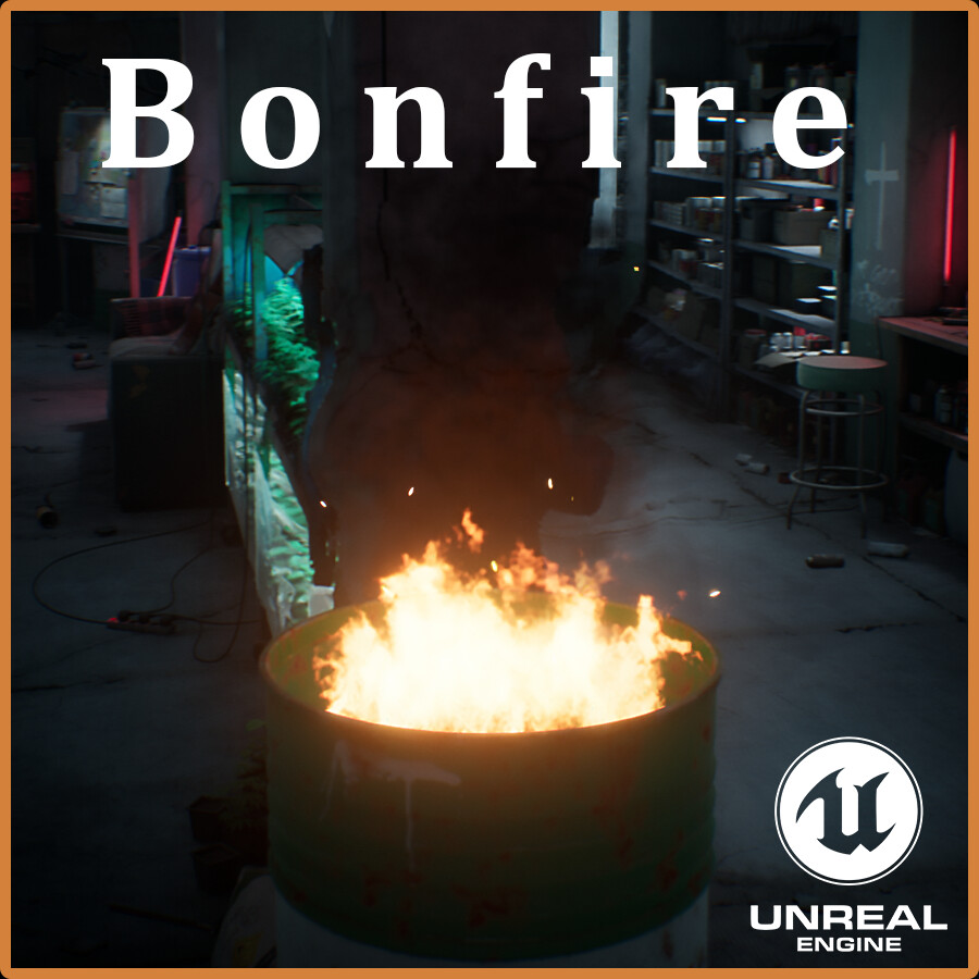 ArtStation - VFX - Bonfire (Unreal Engine)