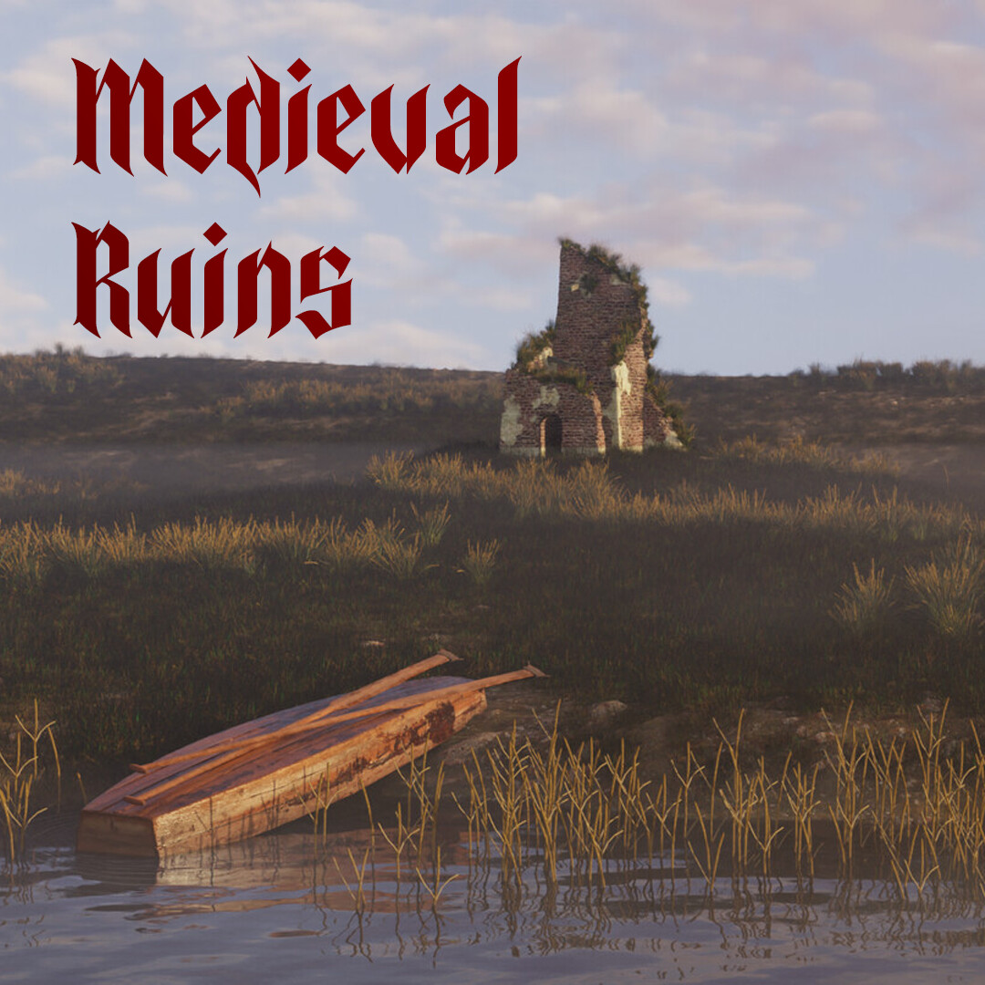 ArtStation - //Medieval ruins