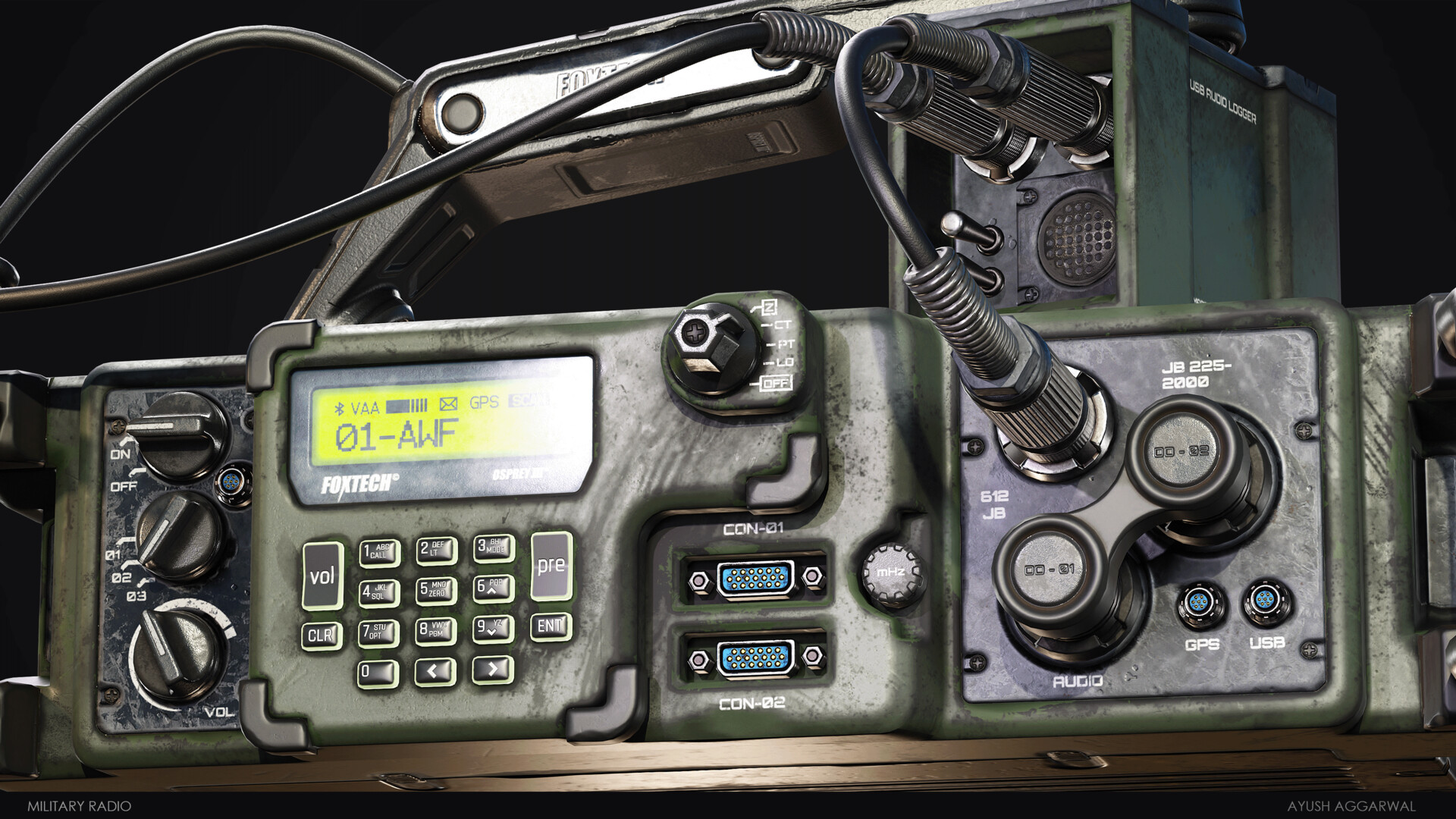 ArtStation - Military Radio