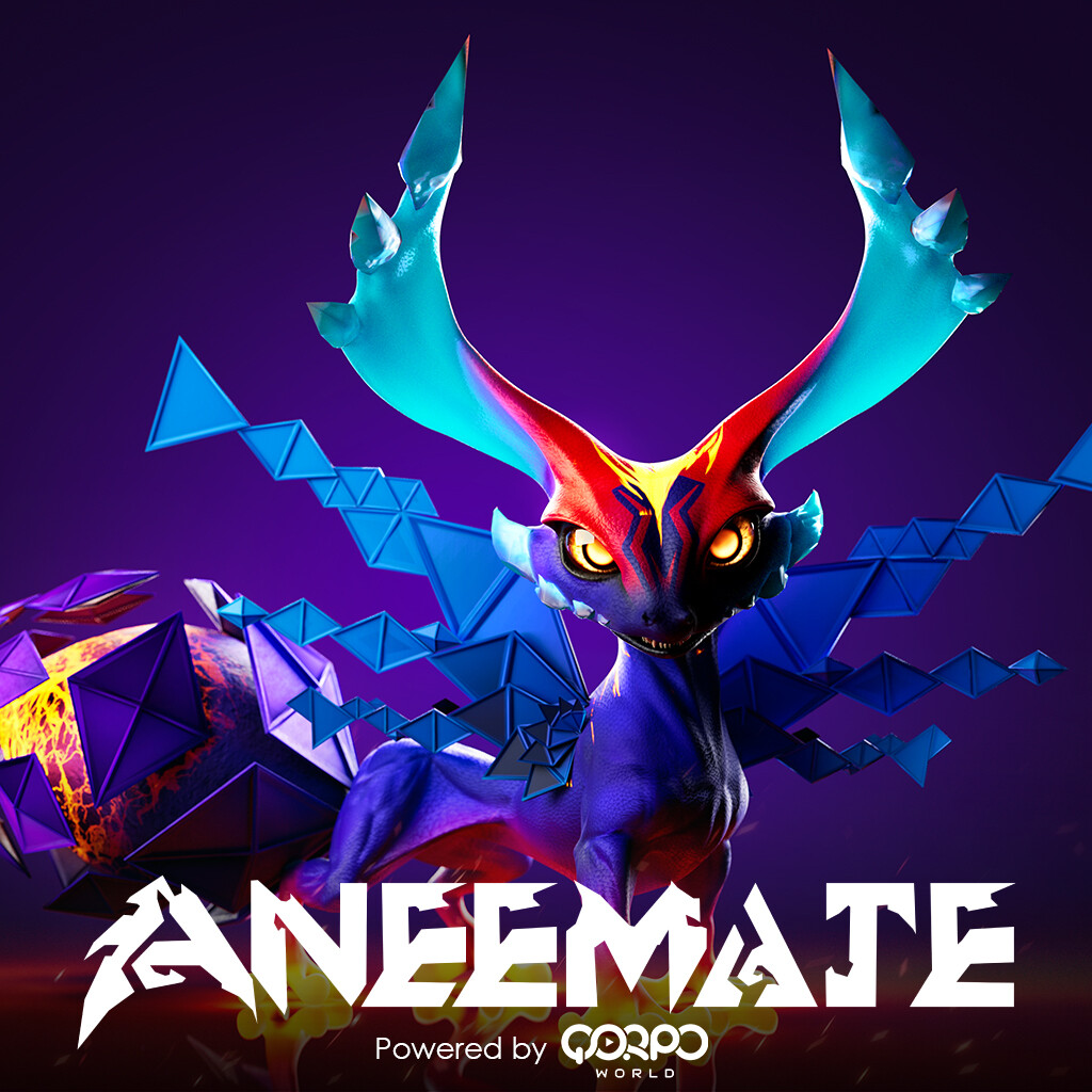 ArtStation - Aneemate - Spinamander Creature