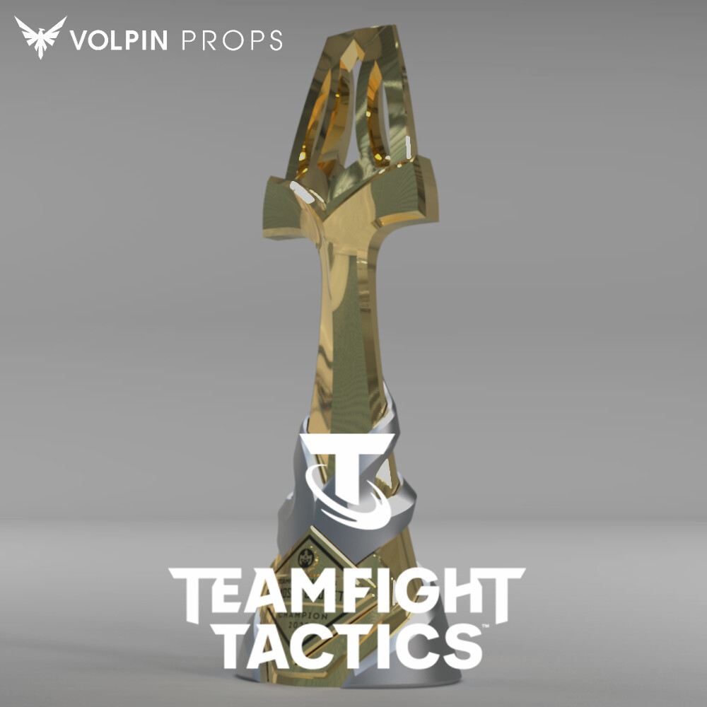 ArtStation - 2022 Teamfight Tactics Championship Trophy
