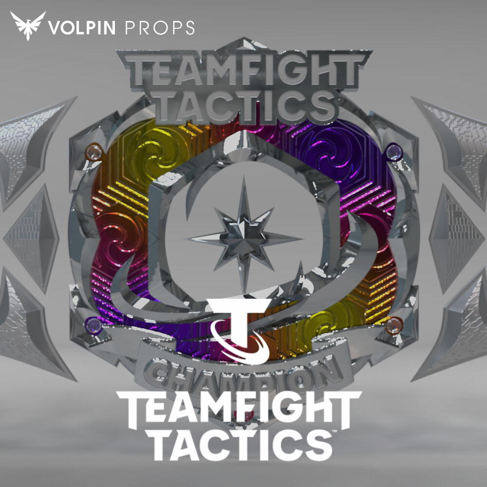 ArtStation - 2023 TFT Tactician's Belt Plates