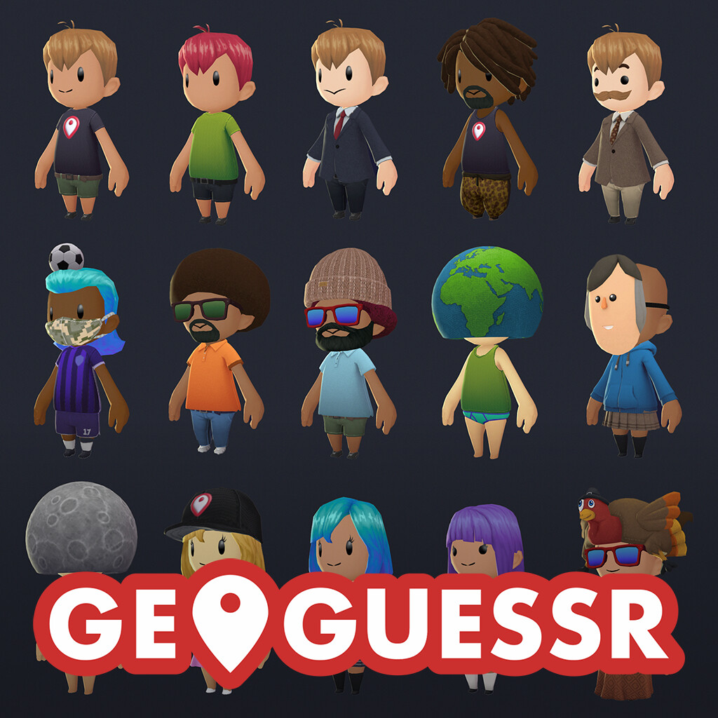 ArtStation - Avatars | Geoguessr