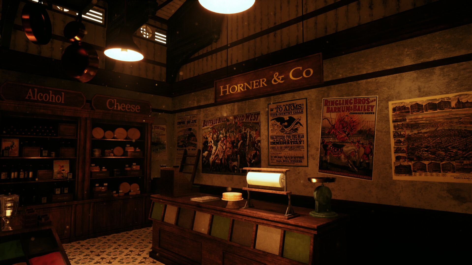 ArtStation - Red Dead Redemption 2 General Store (Recreation)