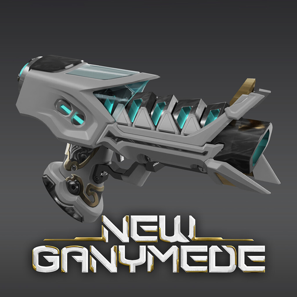 ArtStation - Legendary pistol