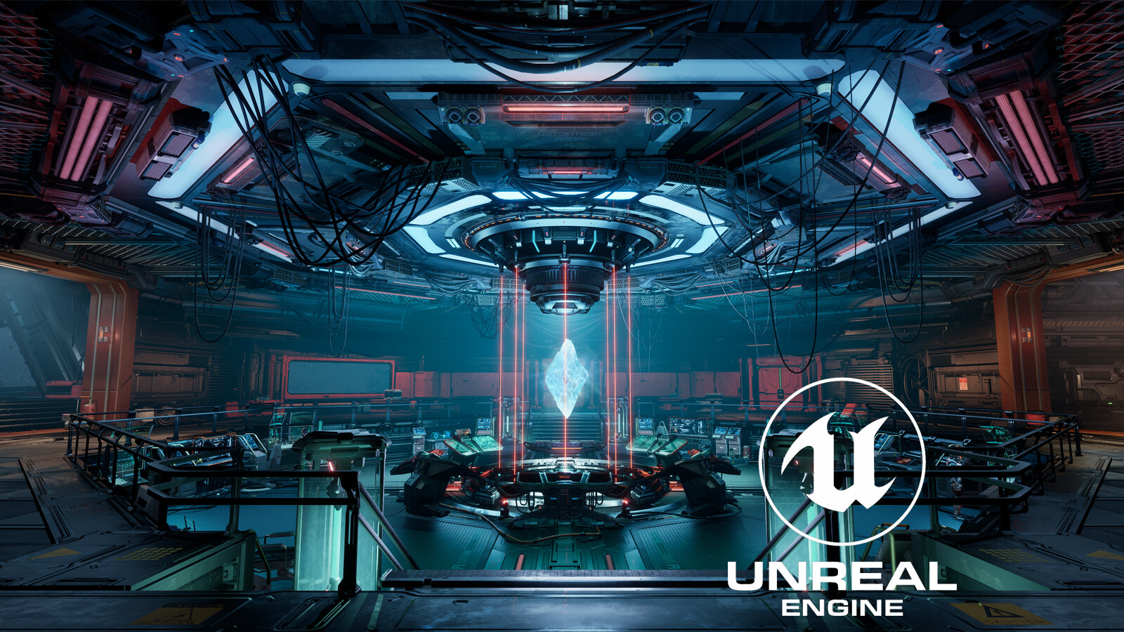 ArtStation - 【UE5】Sci-fi spaceship interior scene
